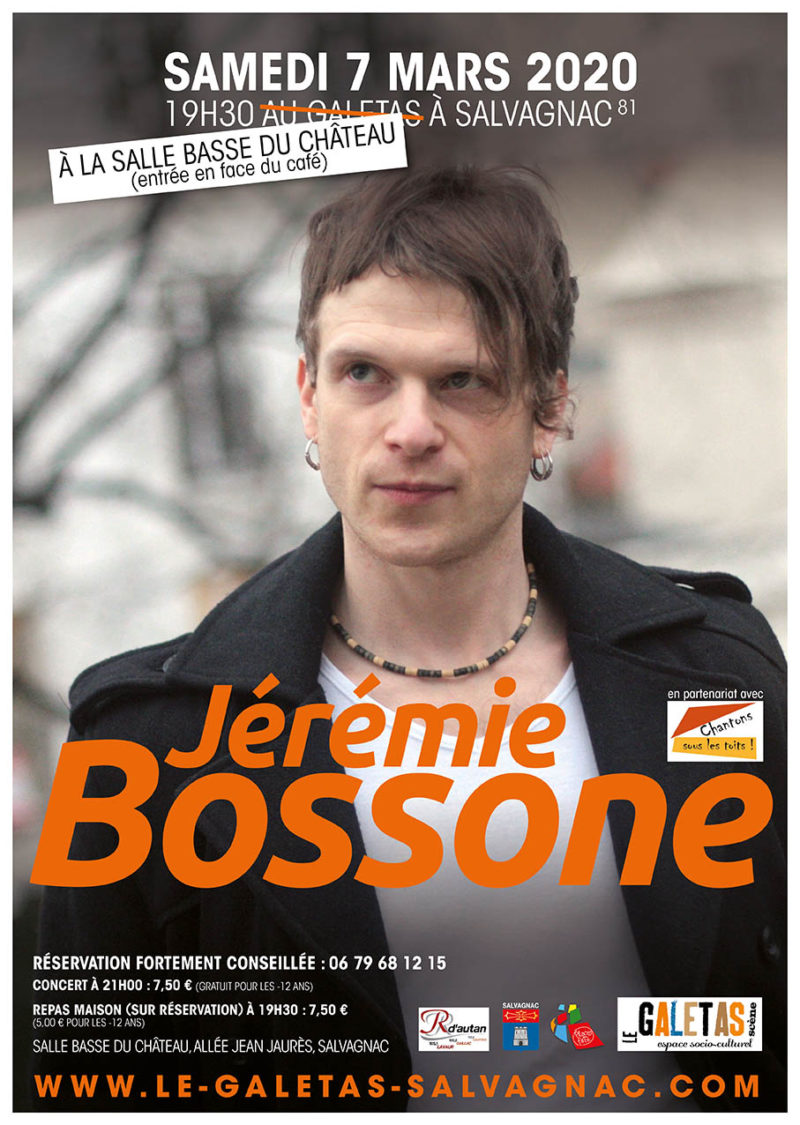 Concert JÉRÉMIE BOSSONE – Mairie de Salvagnac